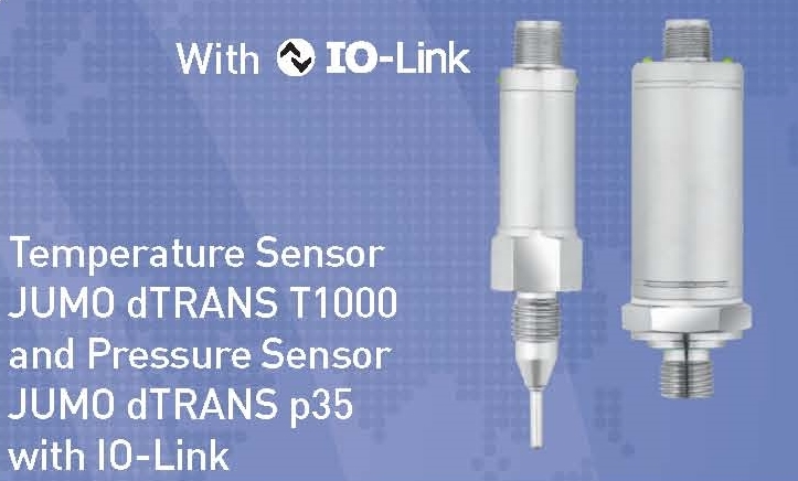 Temperature and Pressure Sensor With IO-Link