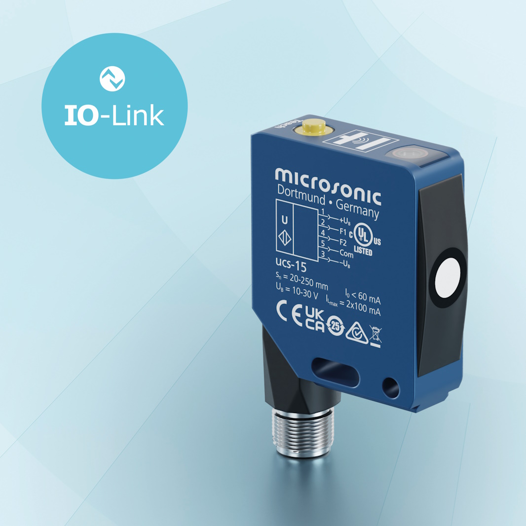 Ultrasonic Sensors with IO-Link-Interface