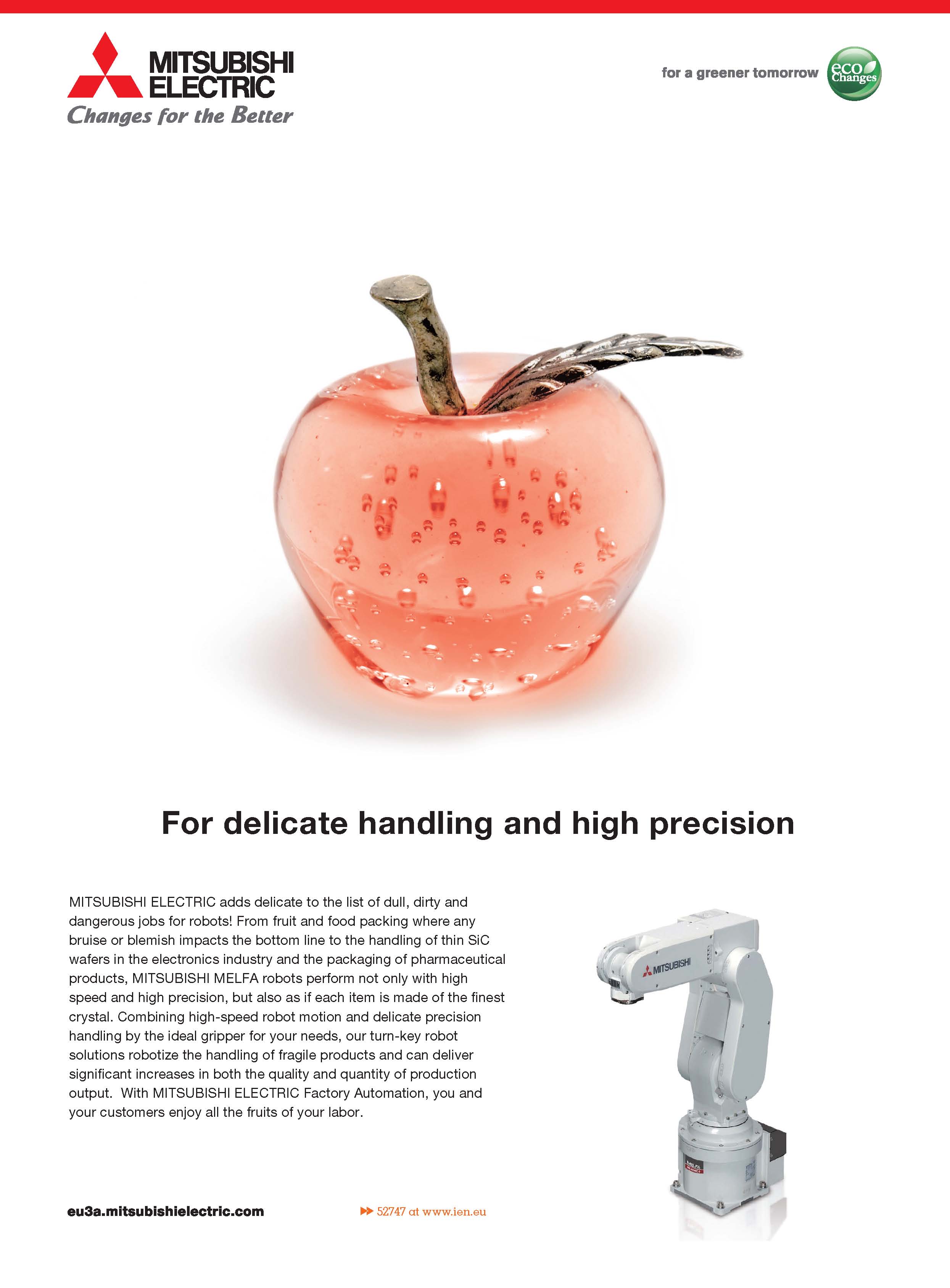 For Delicate Handling and High Precision