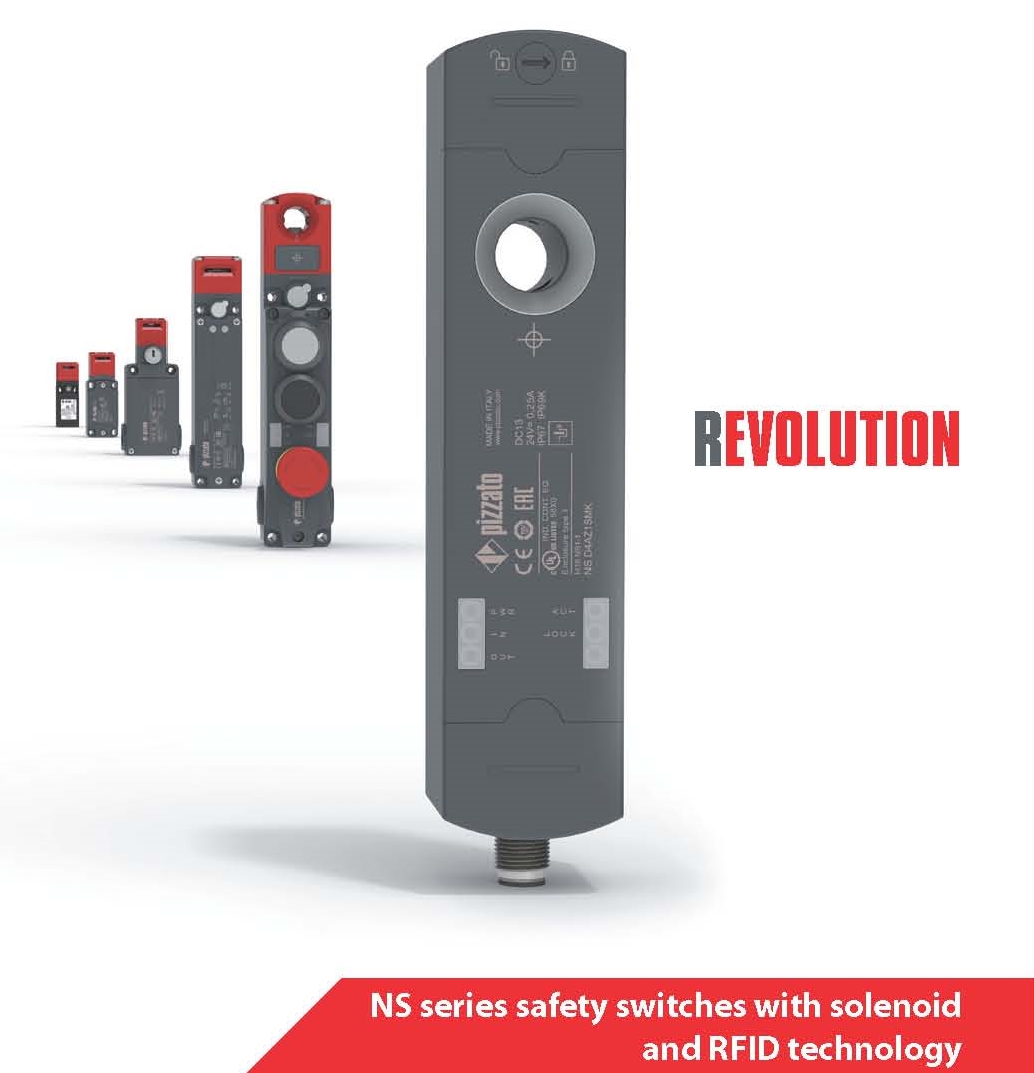 NS Series Safety Switches With Solenoid and RFID Technology