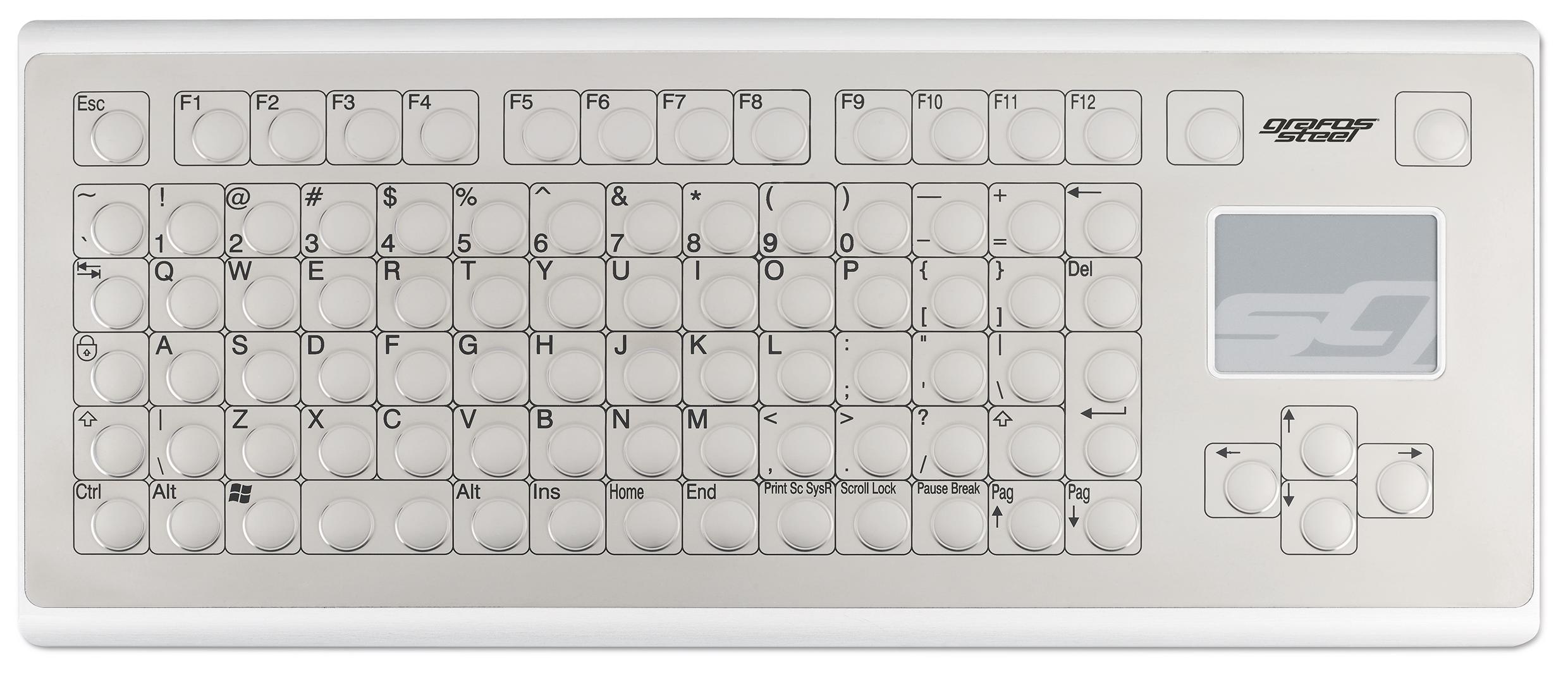 Standard Stainless Steel Keyboards