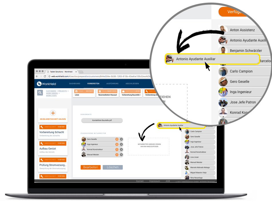 Platform for Connected Workforce Management